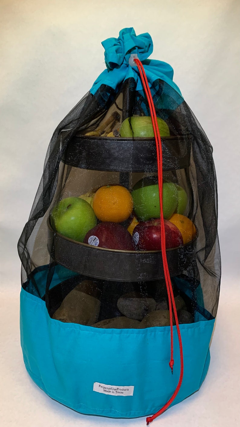 3-tier Food Fruit Vegetable Produce Stand Mesh Cover - Etsy