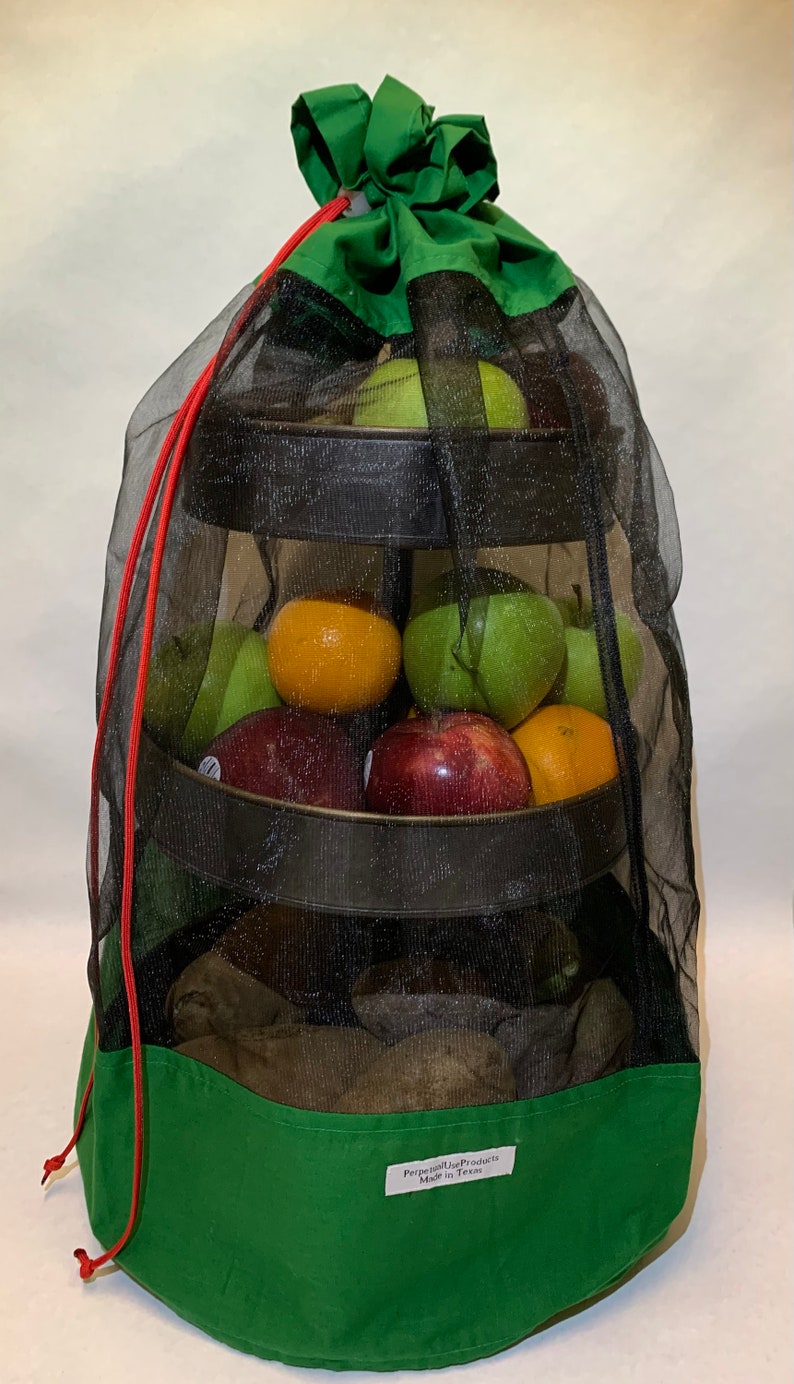 3-tier Food Fruit Vegetable Produce Stand Mesh Cover - Etsy