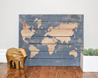 Pallet Map - Etsy