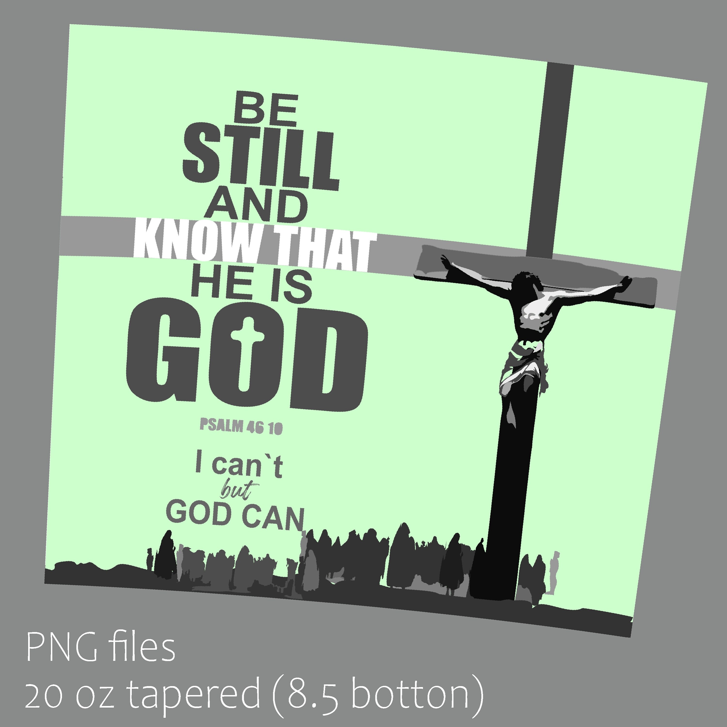 Jesus on the Cross Christian Bible Verse Positive Affirmations Design ...