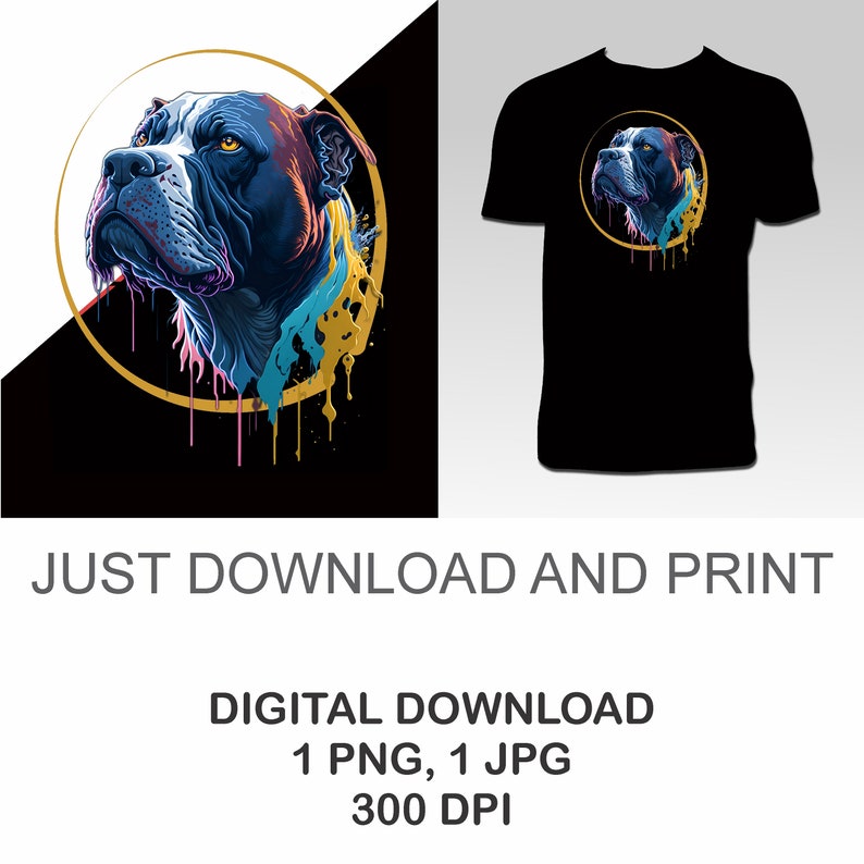 Sublimation Design, Digital File, Dog Clipart Png, Dog Png ...