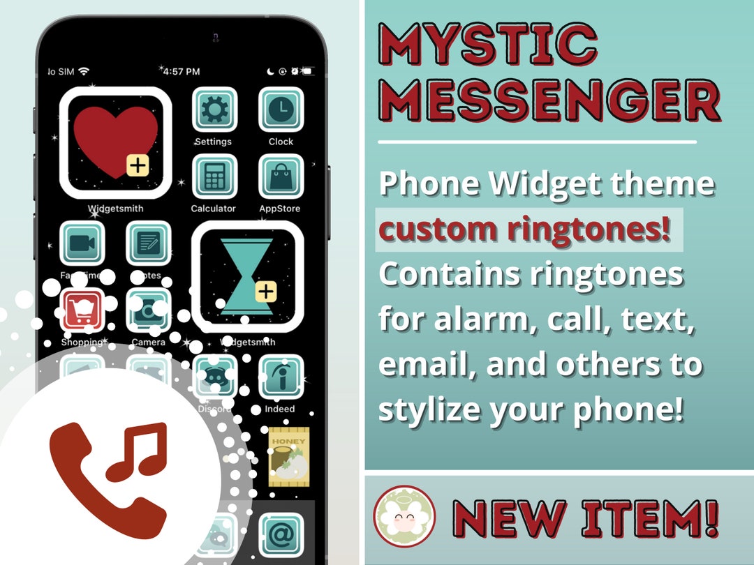 Mystic Messenger Aesthetic Phone Theme Ringtones - Etsy