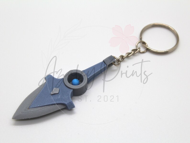 Jett Pocket Knife Buddy VALORANT Gun Buddy Keychains - Etsy Singapore