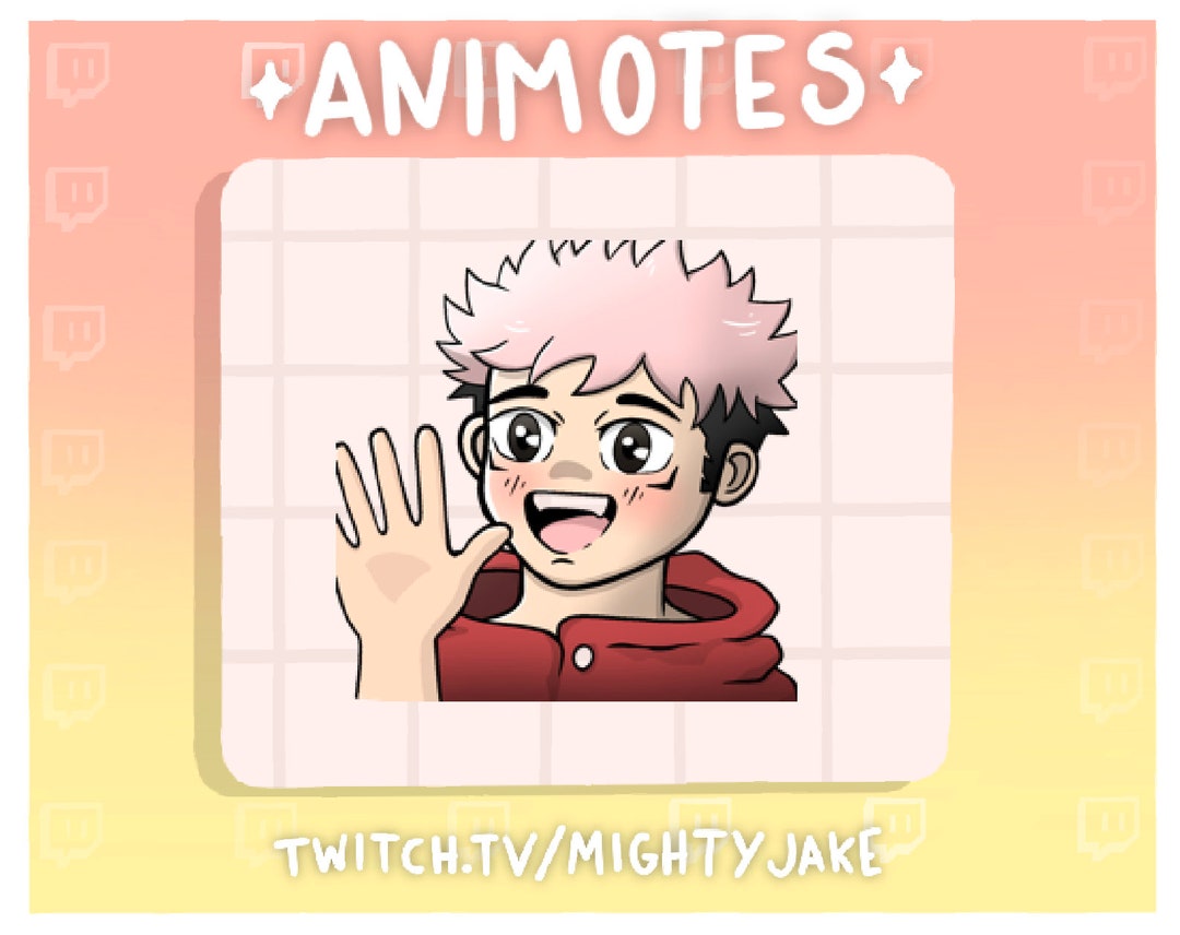 Twitch Emote / Anime Character Streamer Emoji / Emotes - Etsy