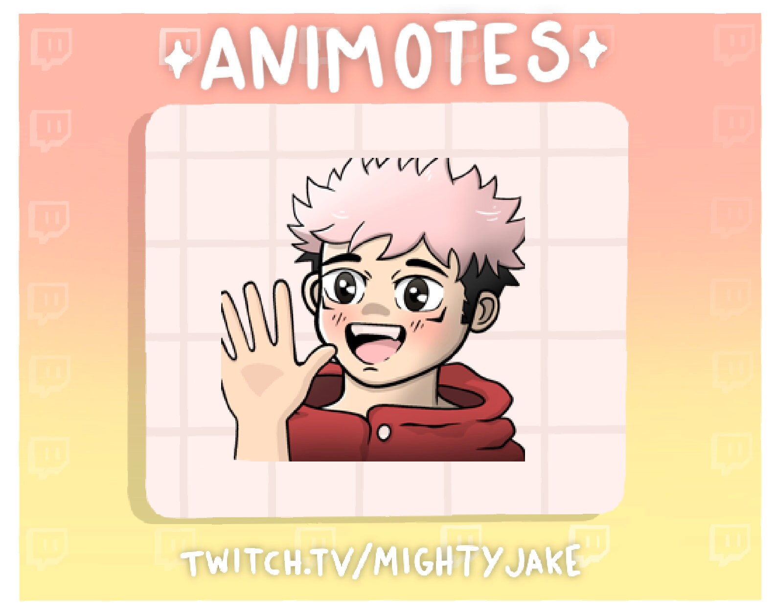 Twitch Emote / Anime Character Streamer Emoji / Emotes - Etsy