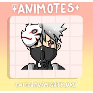 Twitch Emote / Masked Ninja Streamer Emoji - Etsy