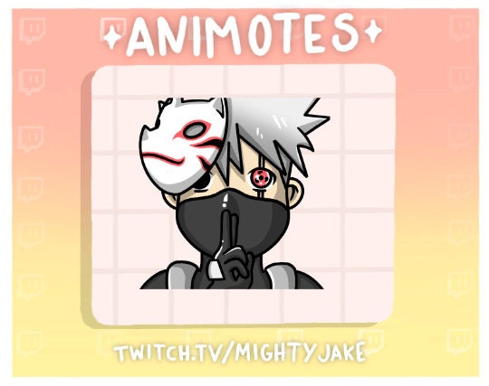 Twitch Emote / Masked Ninja Streamer Emoji - Etsy