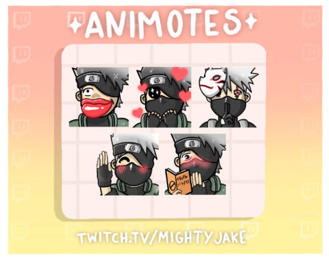 Twitch Emote / Masked Ninja Streamer Emoji - Etsy