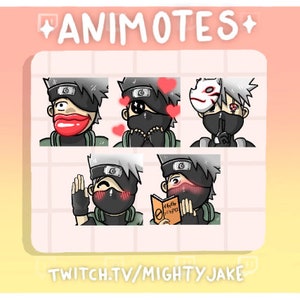 Twitch Emote / Masked Ninja Streamer Emoji - Etsy