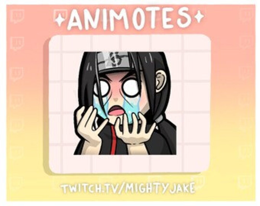 Twitch Emote / Anime Character Streamer Emoji / Emotes - Etsy