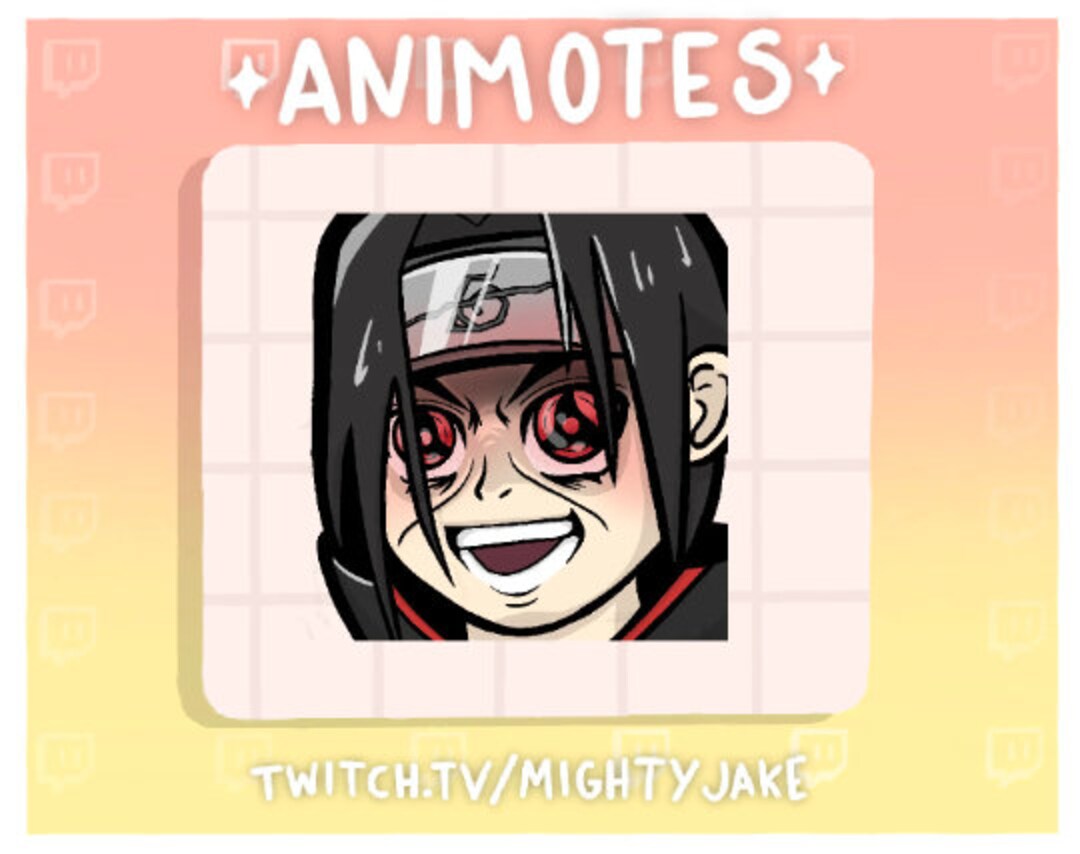 Twitch Emote / Anime Character Streamer Emoji / Emotes - Etsy
