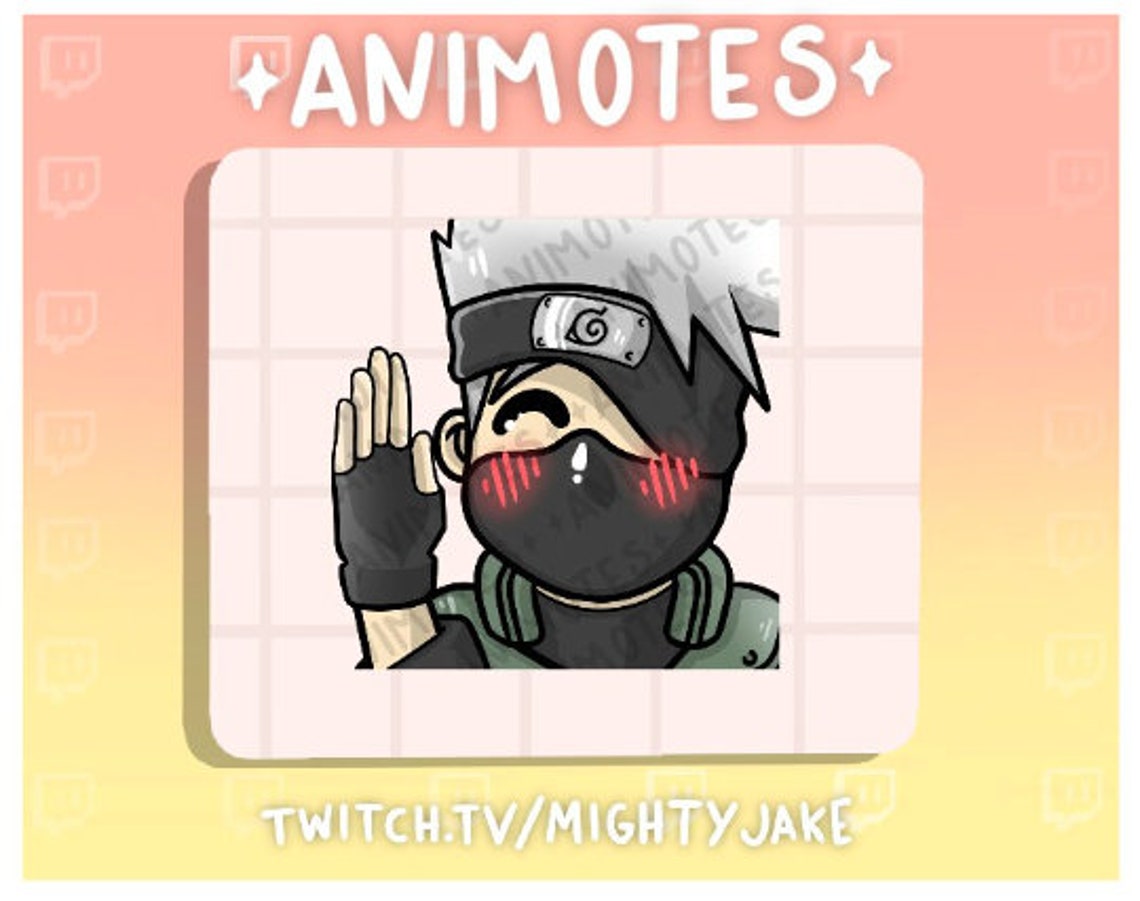 Twitch Emote / Masked Ninja Streamer Emoji - Etsy