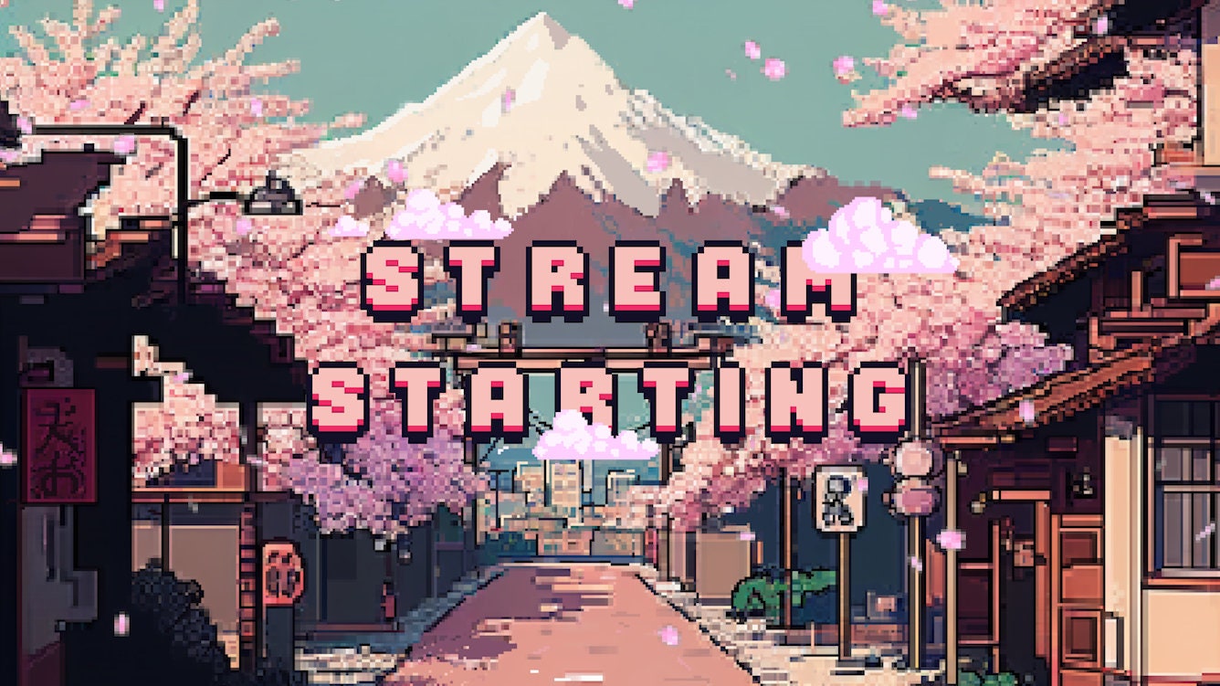 Animated Twitch Screens/overlays | Pixel Art | Stream Starting | Cozy Desk Scene | Lofi Scene ...