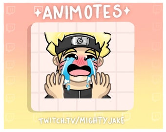 Twitch Emote / Anime Character Streamer Emoji / Emotes - Etsy