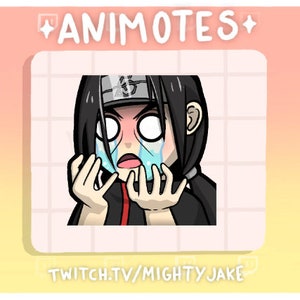 Twitch Emote / Anime Character Streamer Emoji / Emotes - Etsy