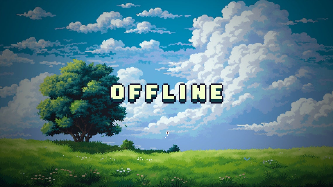 Animated Twitch Screens/overlays | Studio Ghibli | Pixel Art | Stream ...