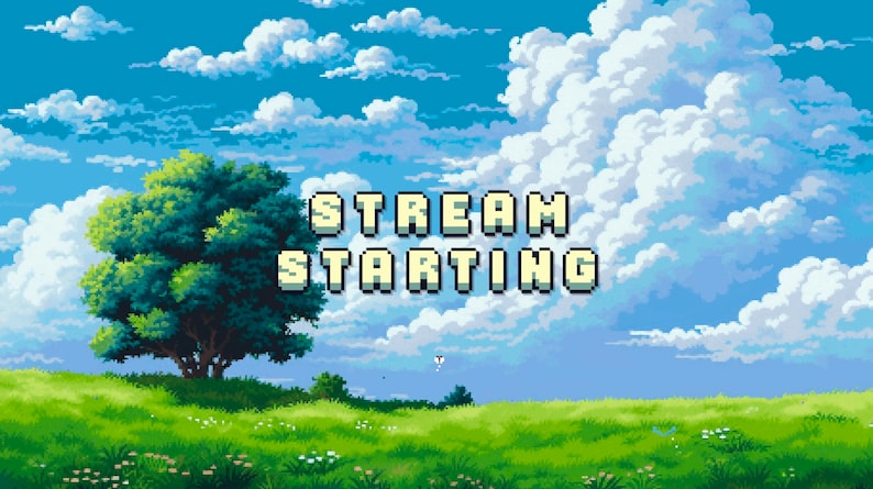 Animated Twitch Screens/overlays | Studio Ghibli | Pixel Art | Stream ...