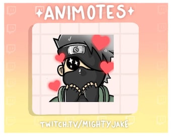 Twitch Emote / Masked Waving Ninja Streamer Emoji - Etsy
