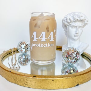 Angel Number Modern Coffee Glass Beer Can Glass Angel - Etsy