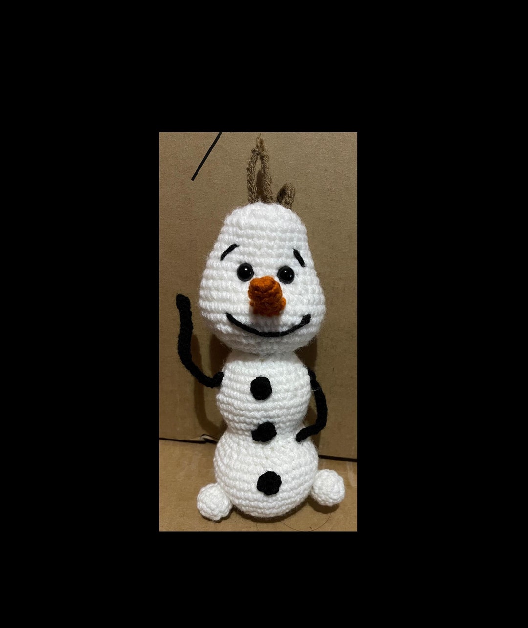 Crochet Frozen Olaf Doll - Etsy