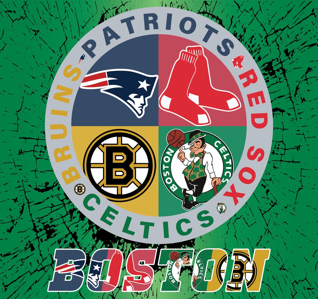 Boston 4 Teams Retro - Etsy