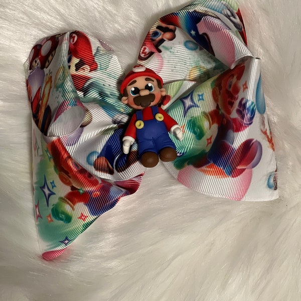 Mario Brothers Bows - Etsy