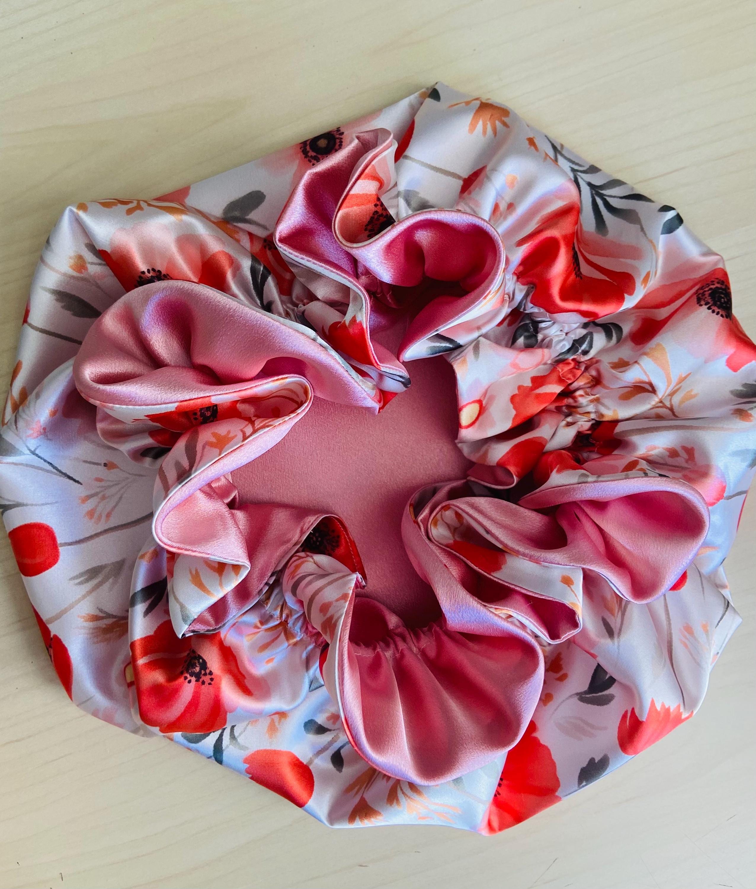 Floral Bonnets | Satin - Etsy