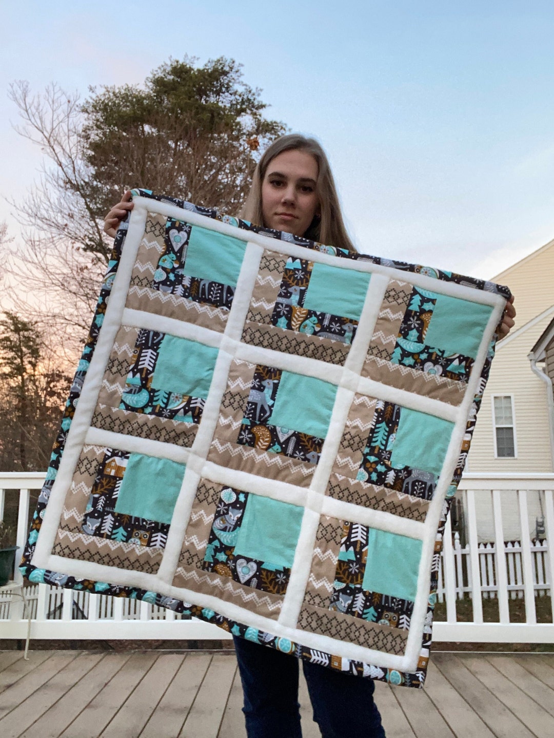 Winter Wonderland Baby Blanket - Etsy