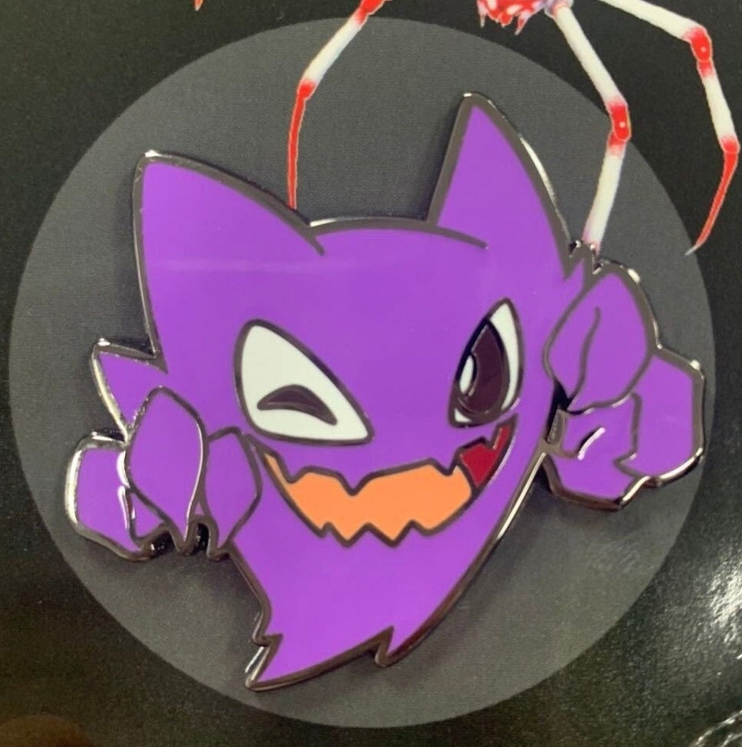 Purple Ghost 2 Enamel Pin - Etsy