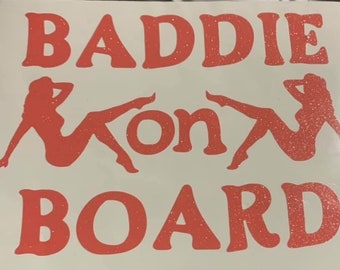 Baddie Car Decals - Etsy