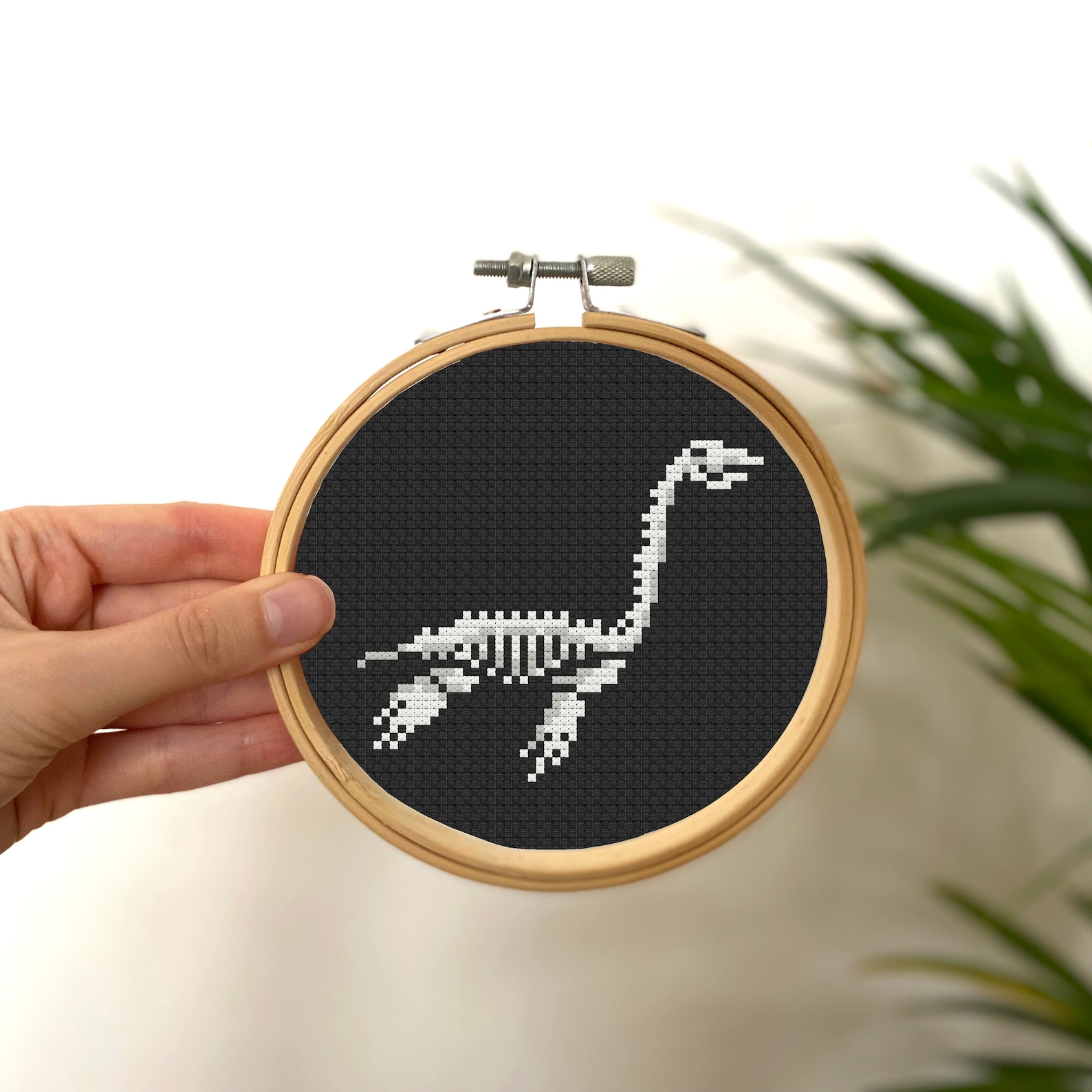 20 Tiny Cross Stitch Dino Skeleton Set Mini Cross Stitch - Etsy