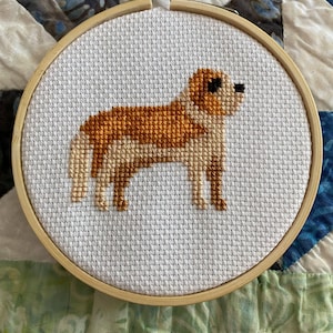 Tiny Cross Stitch Dogs Set , Mini Cross Stitch Husky , Small Easy ...