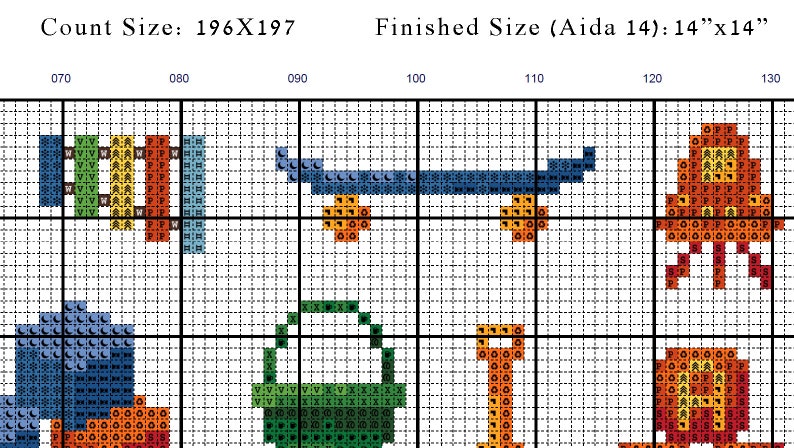 60 Tiny Cross Stitch Kids Toys Set Mini Cross Stitch Cars - Etsy