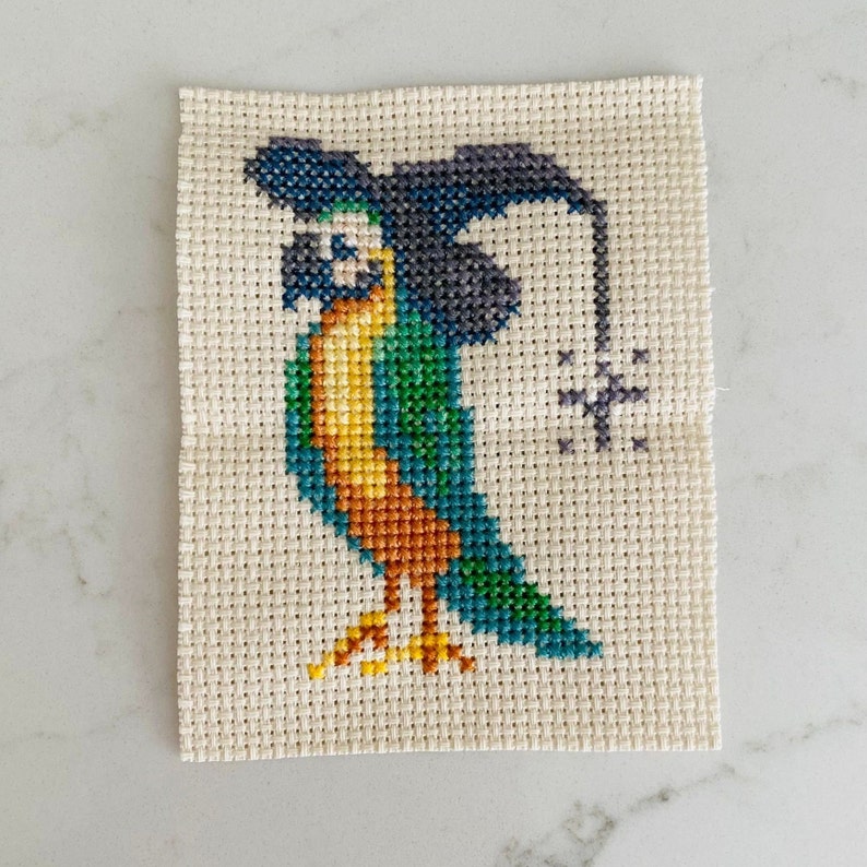 60 Tiny Cross Stitch Magic Animals Set Mini Cross Stitch - Etsy