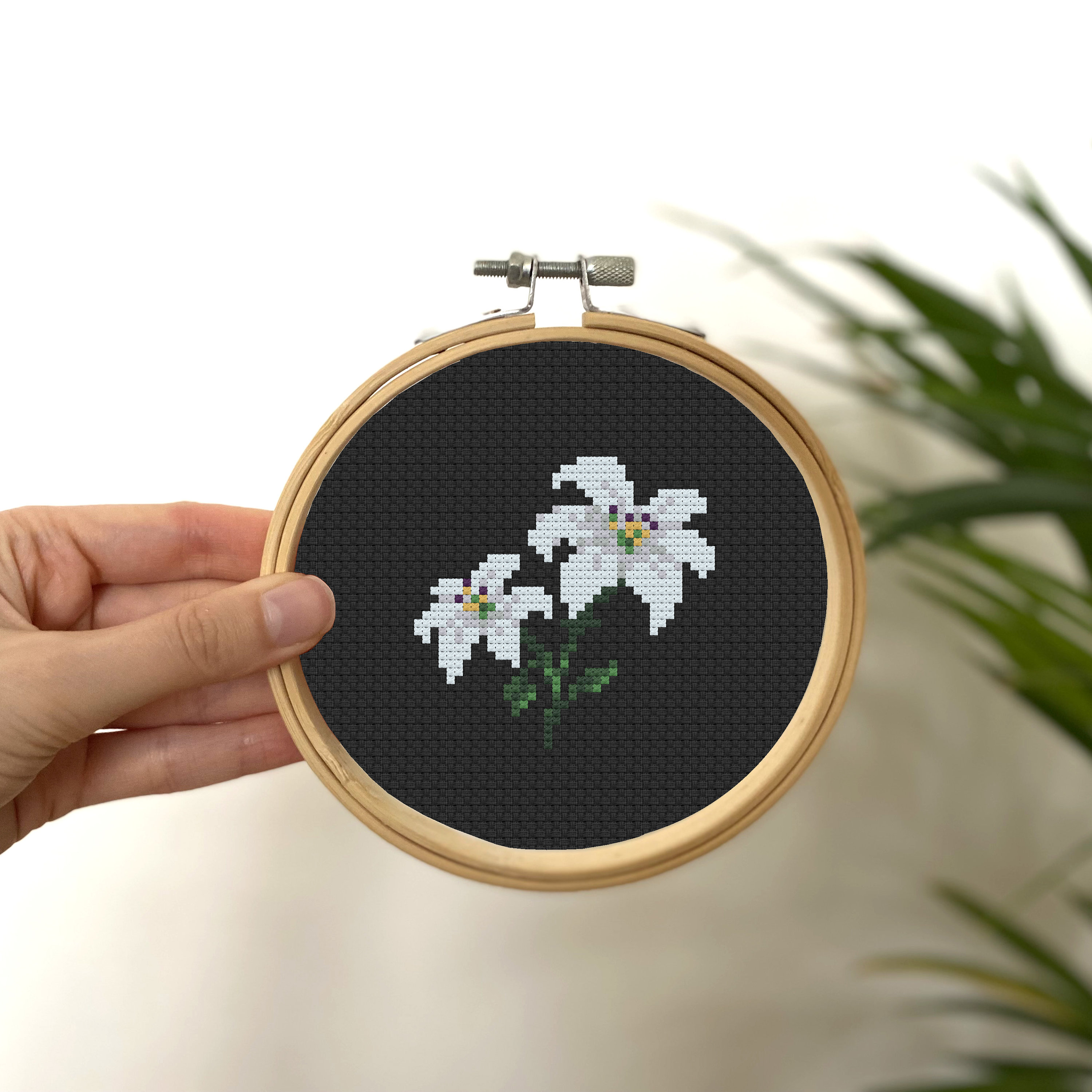 20 Tiny Cross Stitch Flowers Set Mini Cross Stitch Rose | Etsy