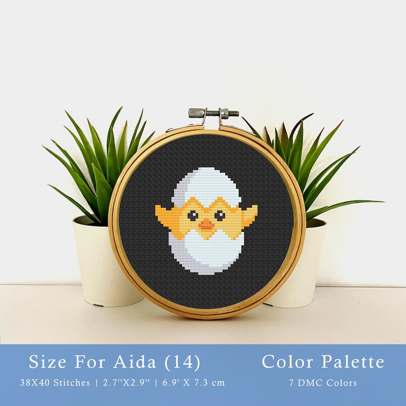 20 Tiny Easter Cross Stitch Pattern Set Mini Cross Stitch | Etsy