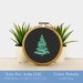 20 Tiny Cross Stitch Christmas Trees Set , Mini Star Cross Stitch ...