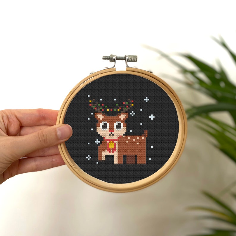 25 Christmas Cross Stitch Mini Ornaments Pattern Set Tiny - Etsy