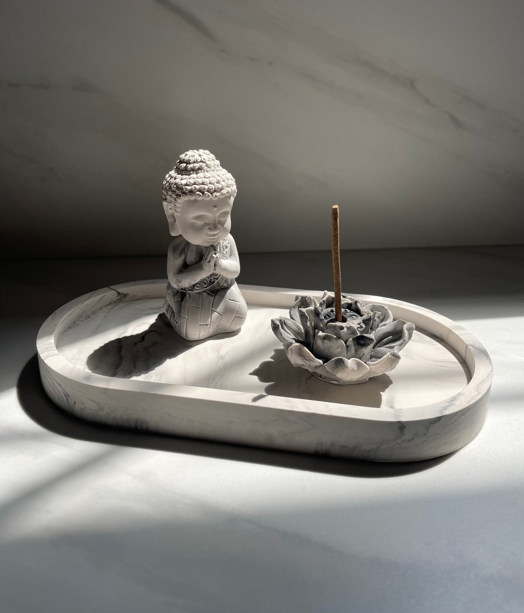 Buddha Decor | Buddha Statue | Buddha Incense Holder | Incense Tray ...