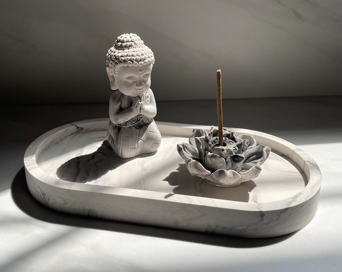 Buddha Decor | Buddha Statue | Buddha Incense Holder | Incense Tray ...
