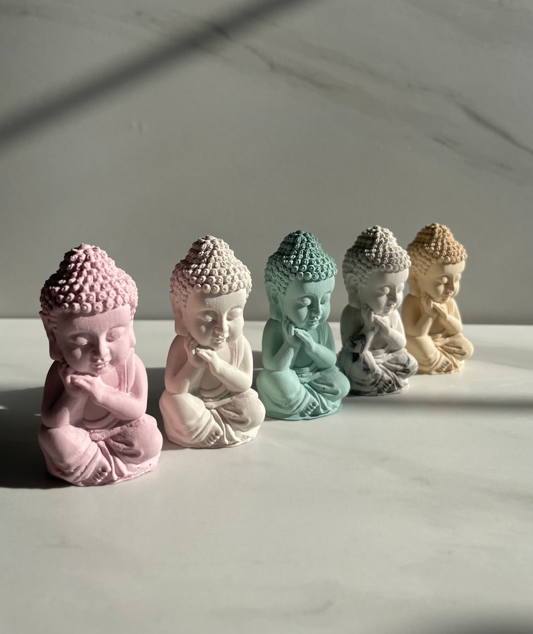 Mini Buddha Statue | Small Buddha Figurine | Pocket Buddha |resting ...