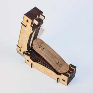 DIY Fingerboard Bundle, Laser Cut, Deck Shape, Molding Press, 3 in One ...