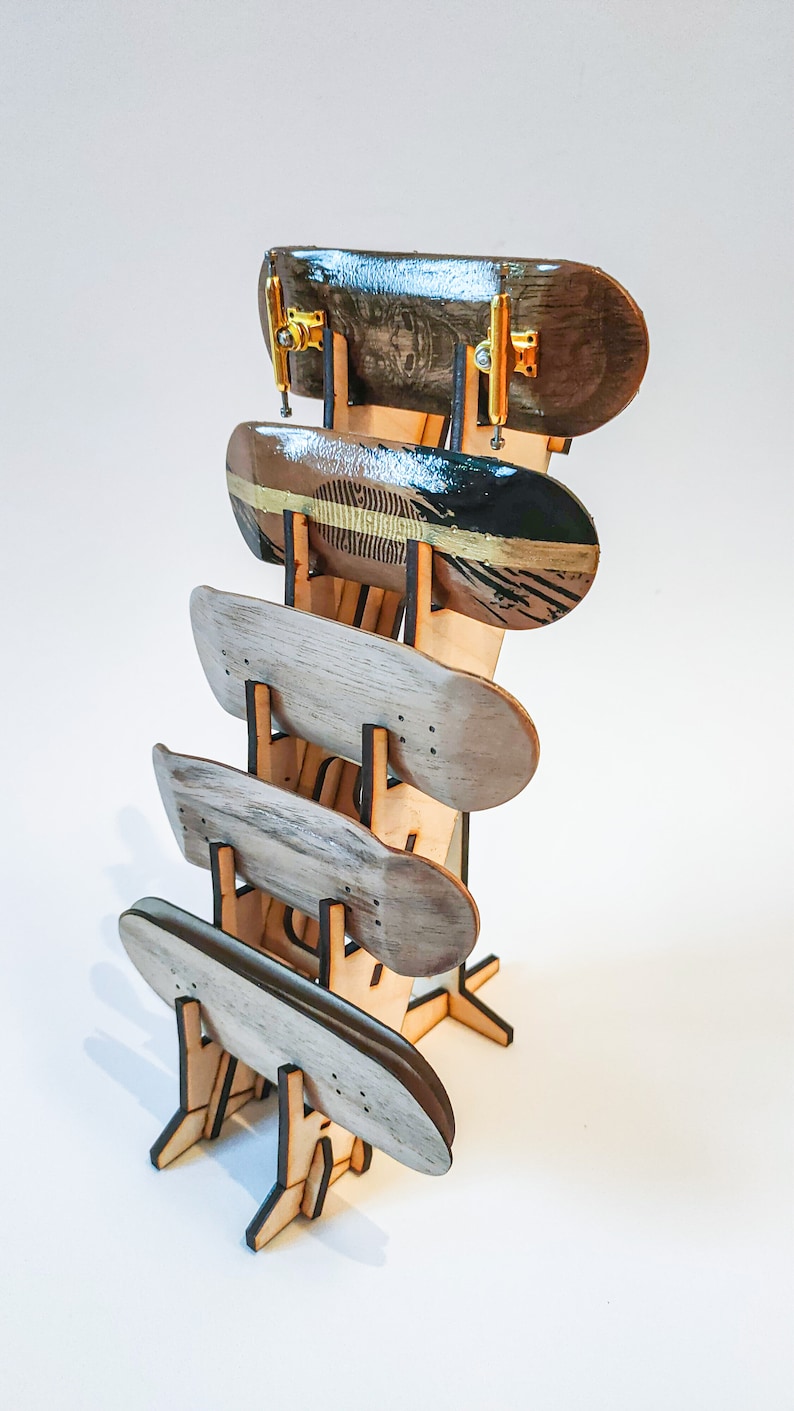 DIY Fingerboard Bundle, Laser Cut, Deck Shape, Molding Press, 3 in One ...