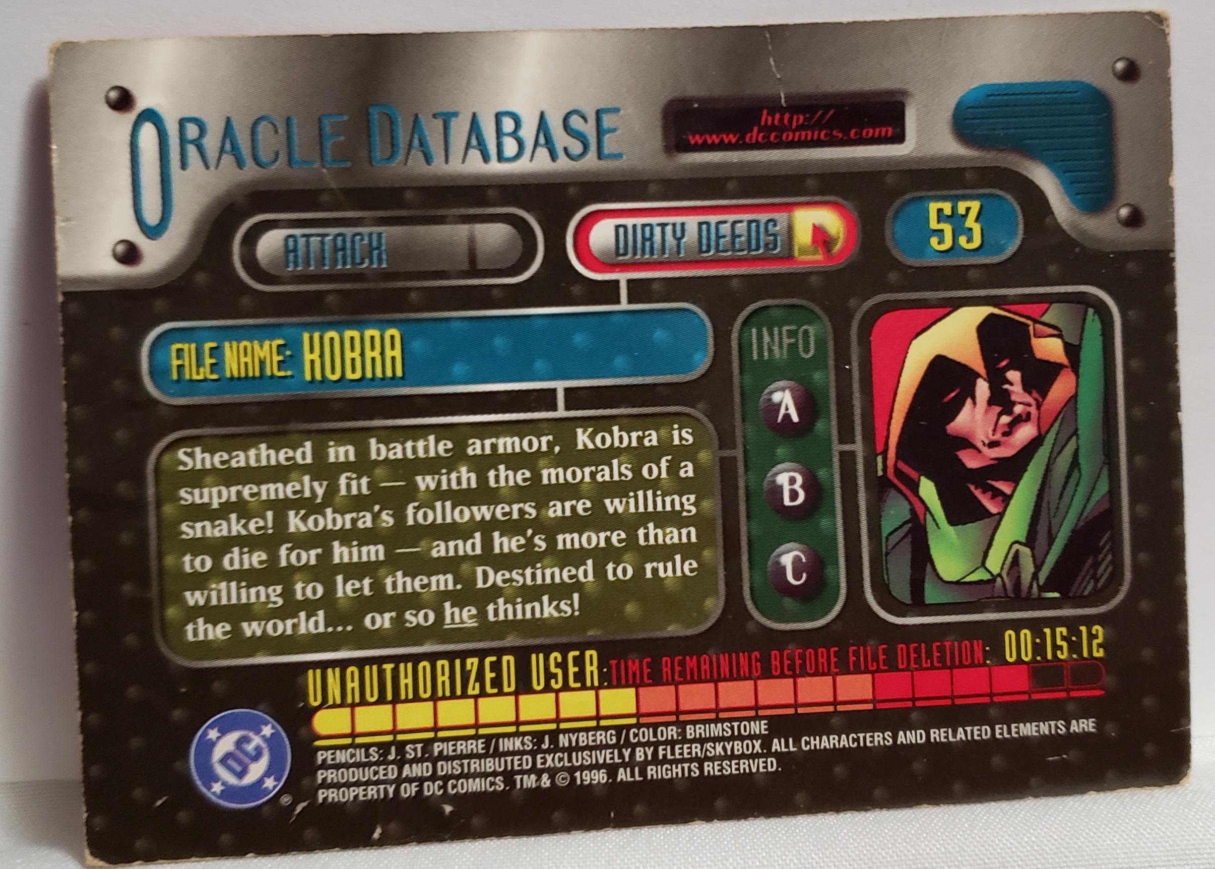 DC Comics Collectible Cards, Game Cards, Trading Cards - Etsy