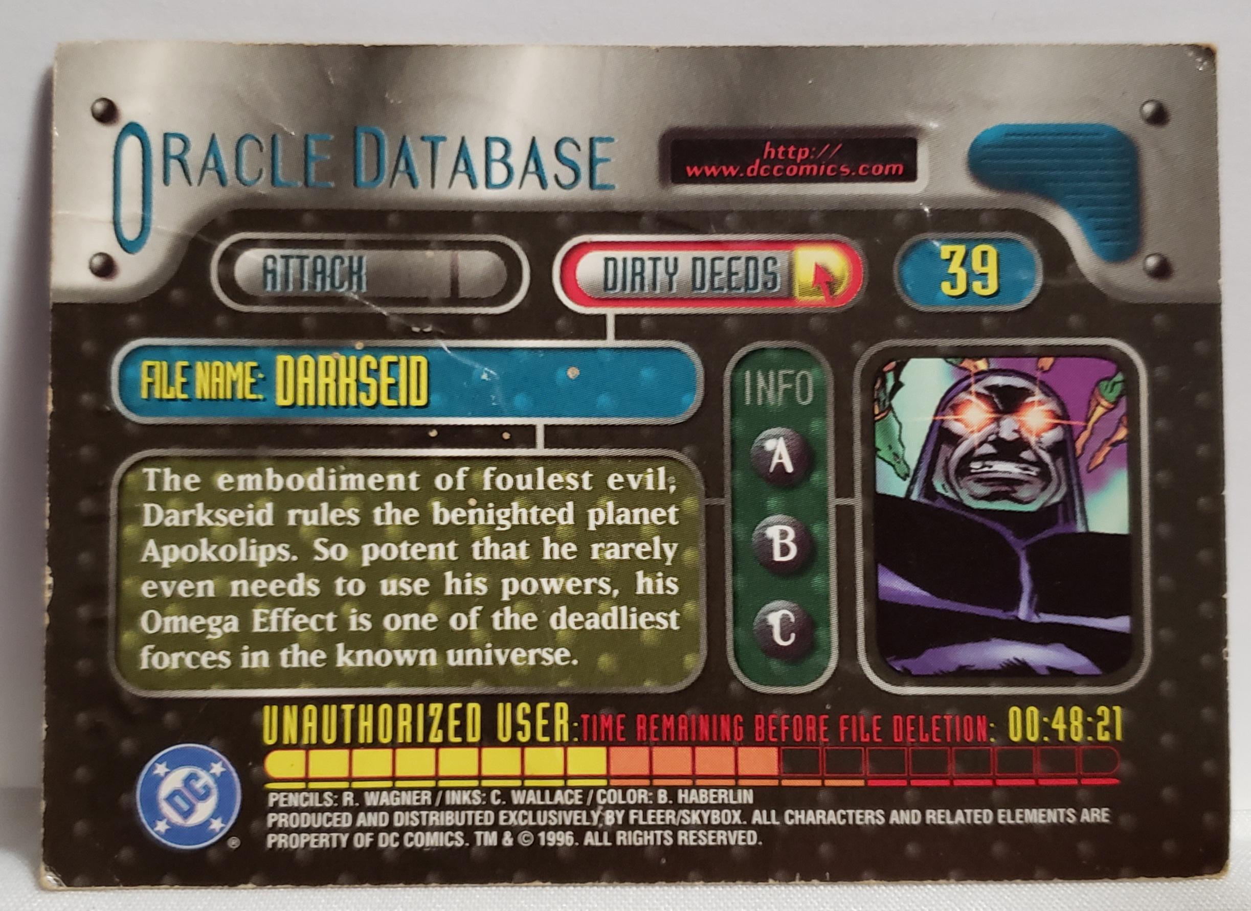 DC Comics Collectible Cards, Game Cards, Trading Cards - Etsy