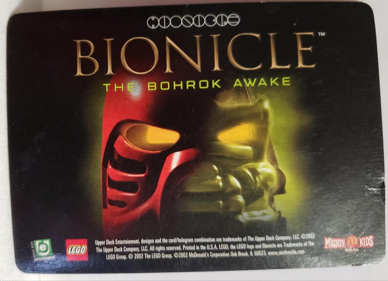 Bionicle Collectible Cards, Game Cards, Trading Cards, Bionicle the ...