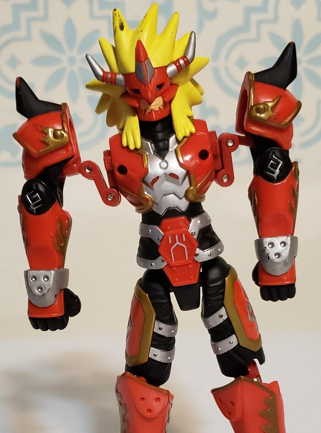 Agunimon Action Figure, Digimon, Digivoves From Agumon and Guilmon ...