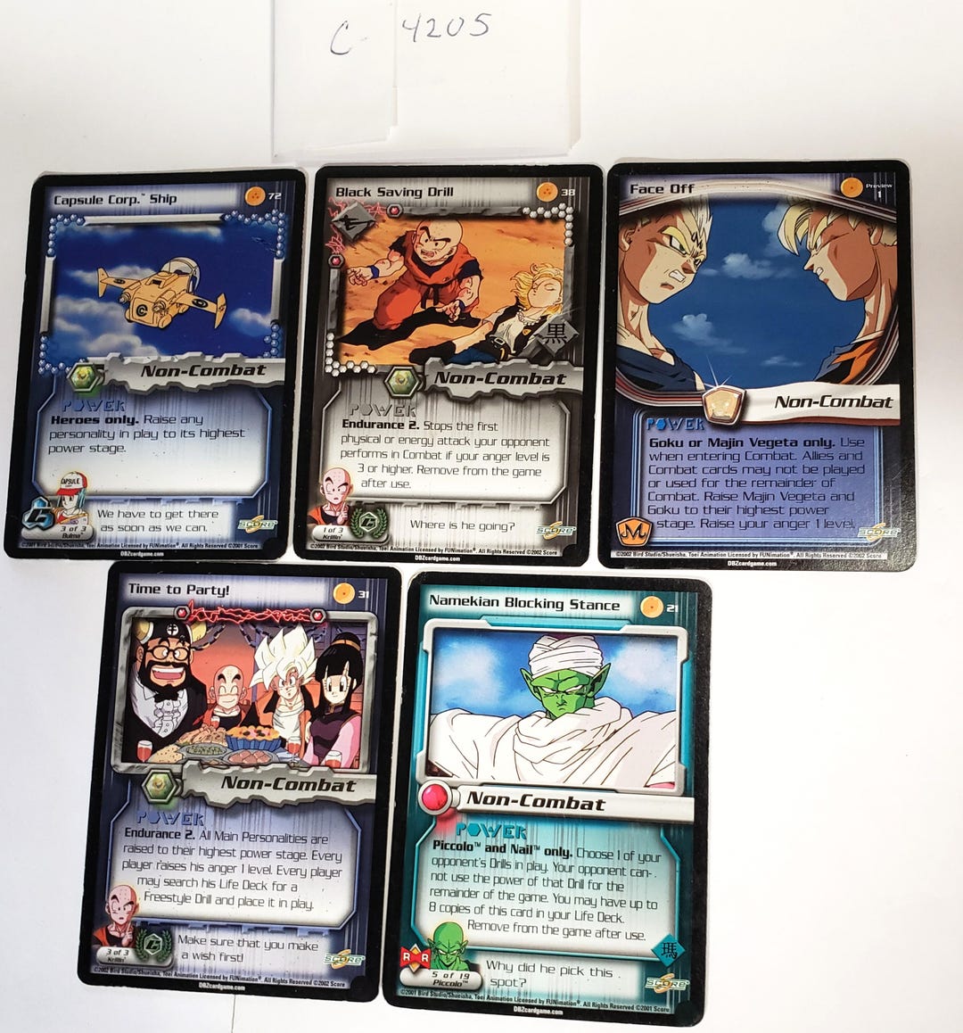 Dragon Ball Z Trading Cards - Etsy