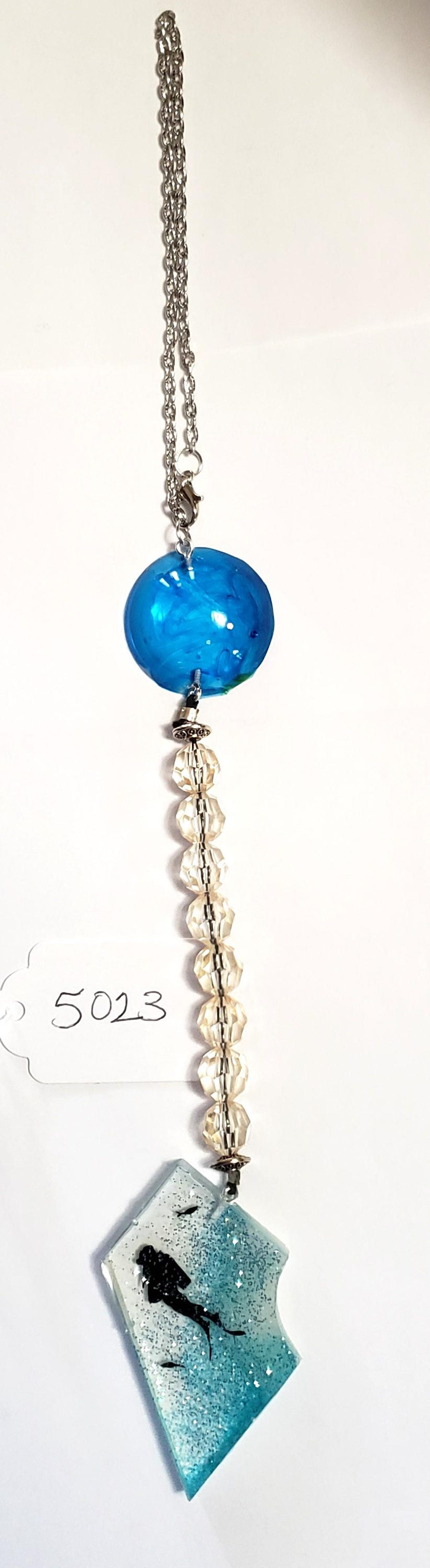 Scuba Diver Suncatcher, Window Prism Hanging Decor, Home Decor, Garden ...