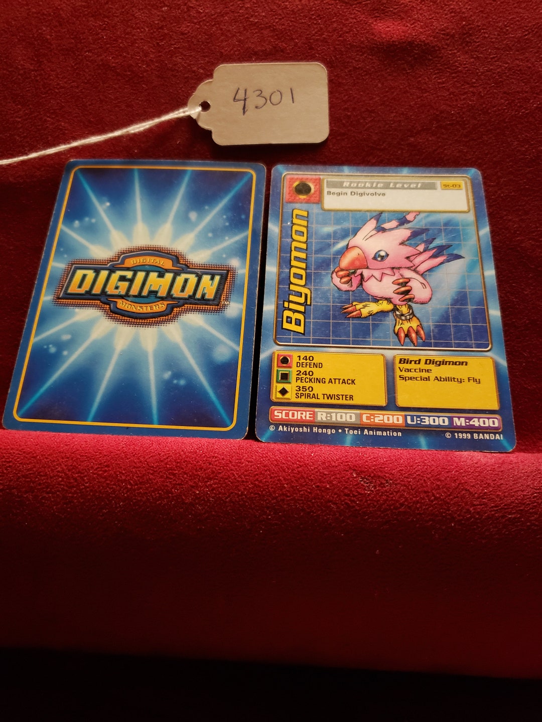 Digimon Trading Cards - Etsy